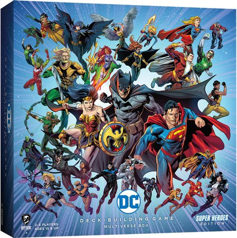 DC Comics - DC Deck-Building Game - Multiverse Box - Version 2: Super ...