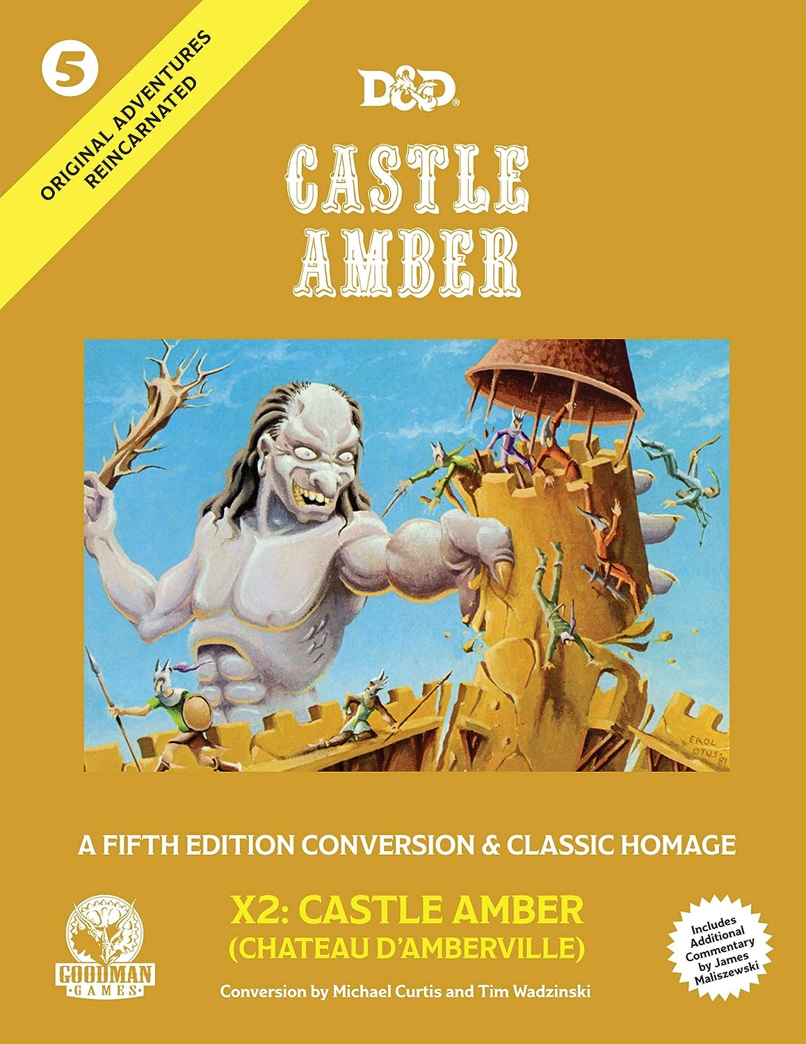 RPG (5E) - Original Adventures Reincarnated #5 - Castle Amber | Jersey ...