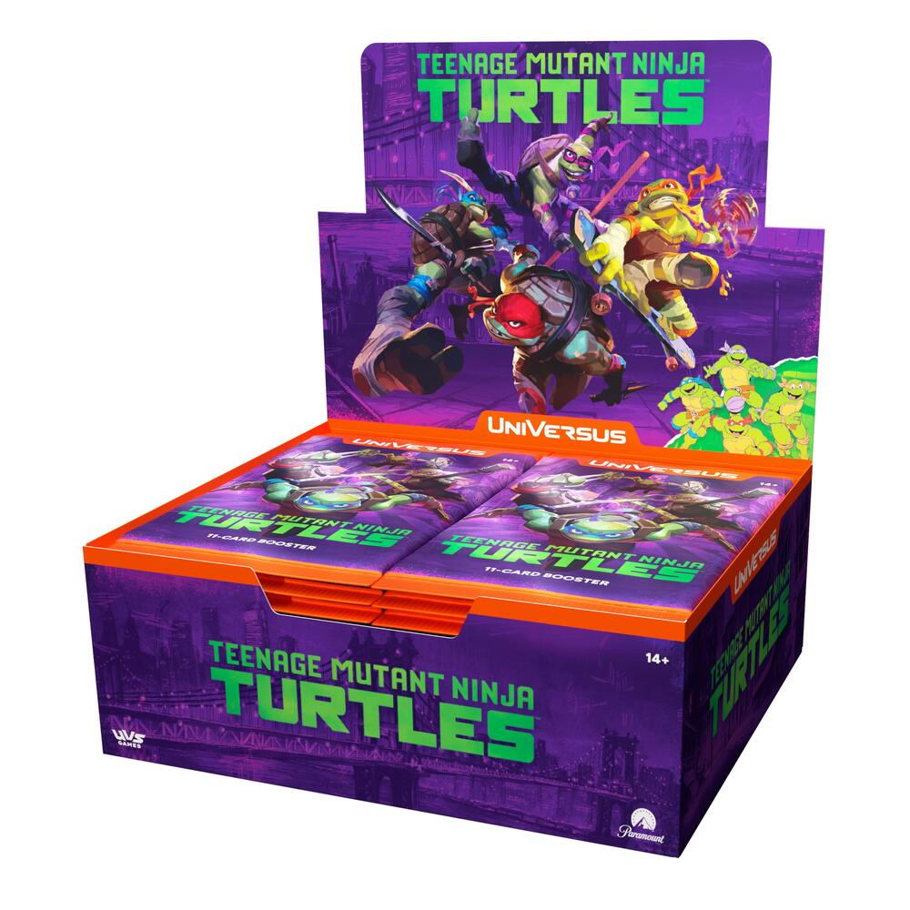 UniVersus CCG - Teenage Mutant Ninja Turtles (TMNT) - Booster Display ...